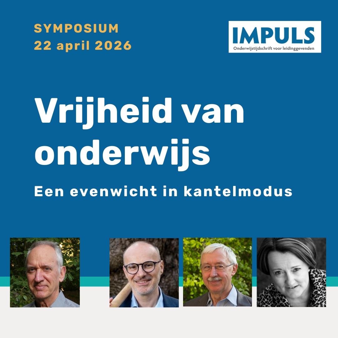 Symposium Impuls: Vrijheid van onderwijs - Gompel&Svacina